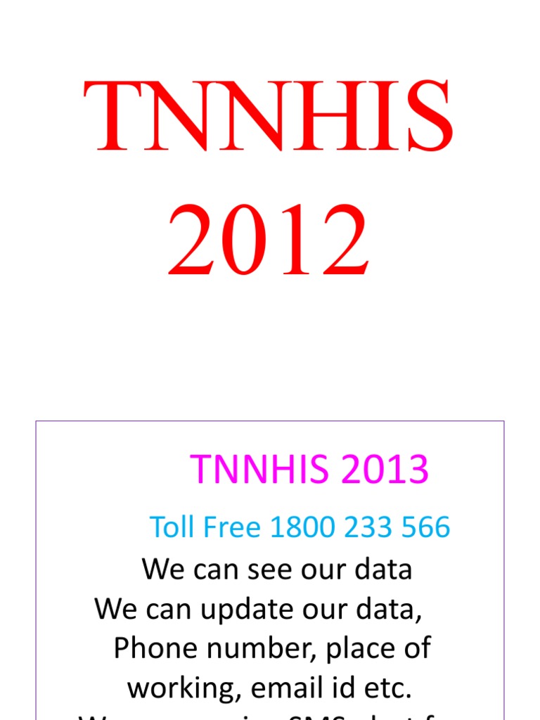 Tnnhis 2012 | PDF | Finance & Money Management