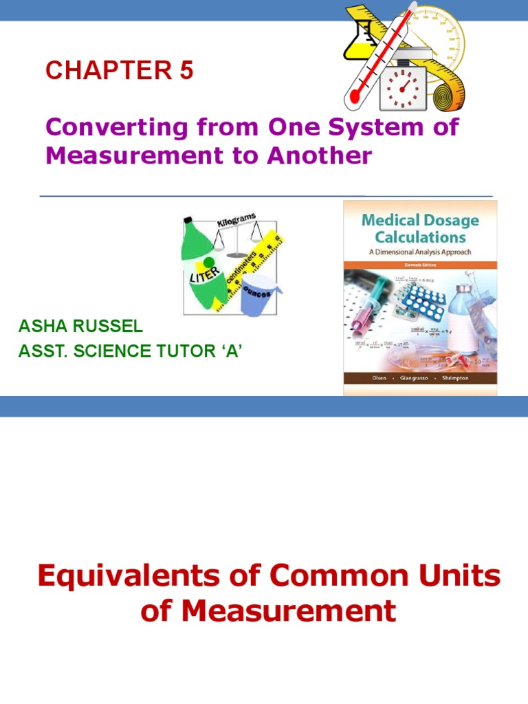 Converting From One System of Measurement To Another | PDF | Pound ...