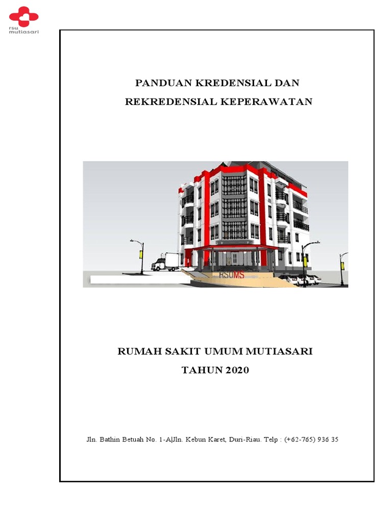 Panduan Kredensial Keperawatan RS Mutiasari | PDF | Sains & Matematika