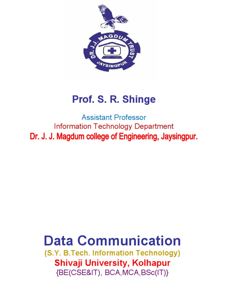 Ch1 - Introduction To Data Communication | PDF | Network Topology ...