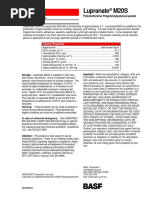 Basf Tds - Lupranate m20s | PDF | Materials | Chemistry
