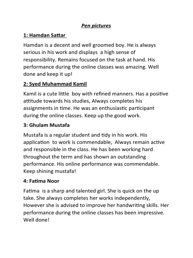 Pen ? Pictures | PDF