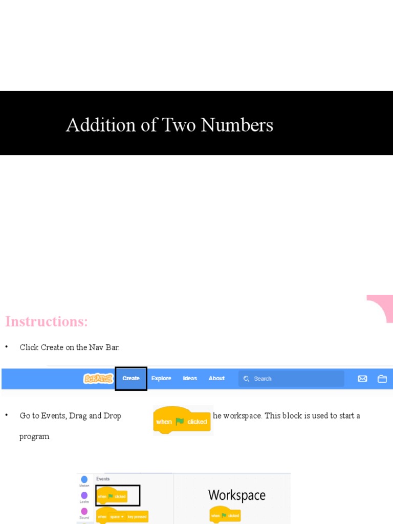 Addition of Two Numbers - PPT (Autosaved) | PDF
