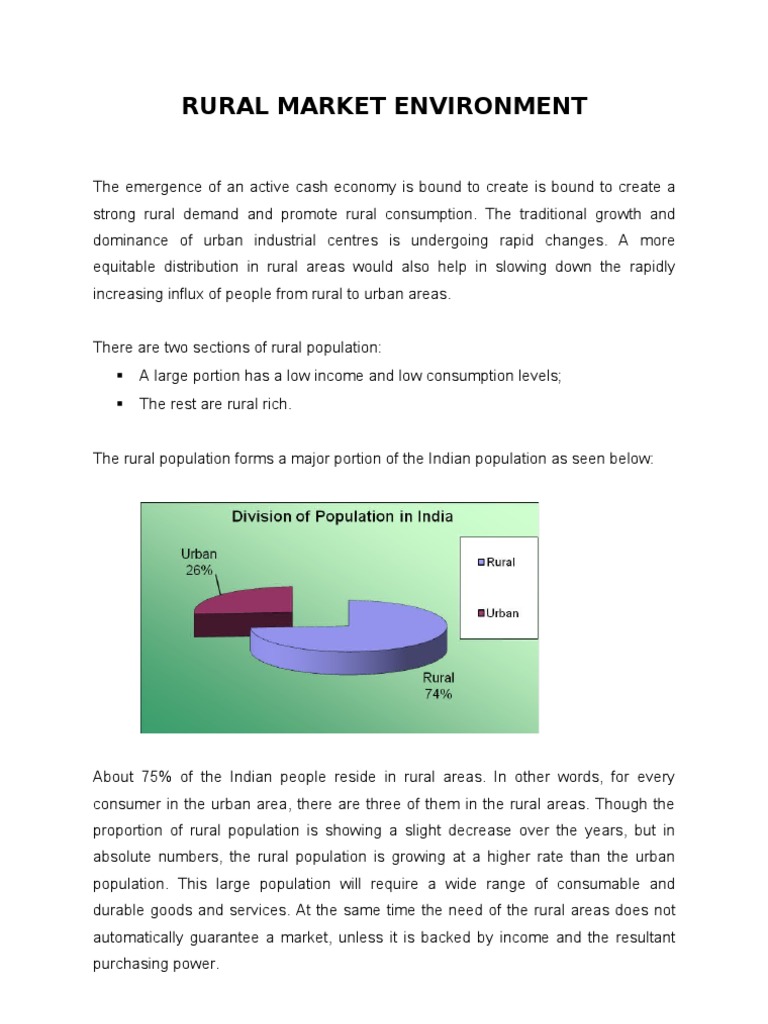 Understanding India's Rural Market Dynamics | PDF | Economic Growth ...