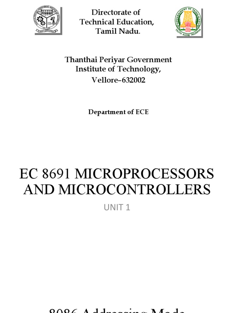 Directorate of Technical Education, Tamil Nadu | PDF | Computer Science ...