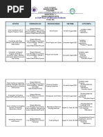 BE School Work Plan 2020 | PDF | Business