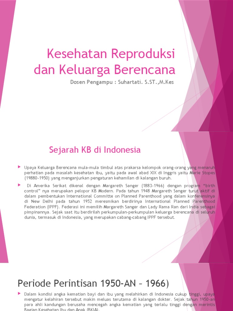Kesehatan Reproduksi Dan Keluarga Berencana 3 | PDF | Ilmu Sosial | Pengembangan Diri