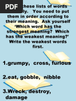 More Than 100 Examples of Cline Words | PDF | Home & Garden | Lifestyle