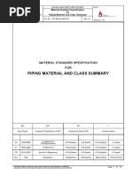 Piping Material Classes | PDF | Stainless Steel | Steel