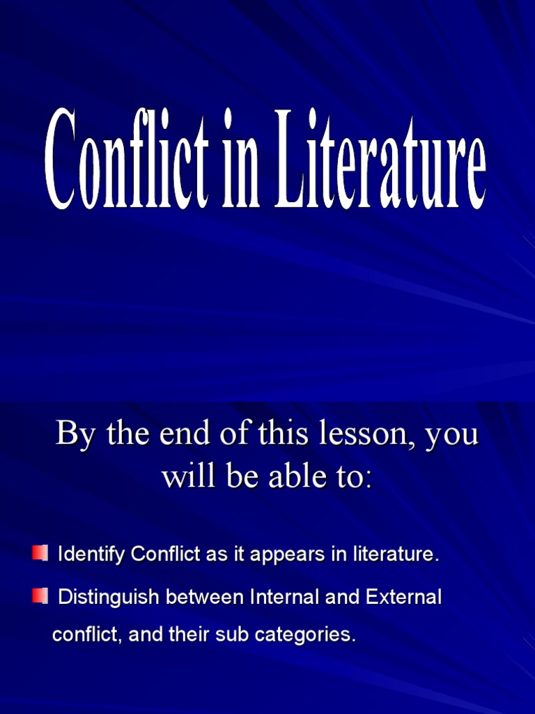 Understanding Internal and External Conflict | PDF | General Fiction