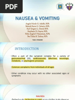 Approach To The Adult With Nausea and Vomiting - UpToDate | PDF | Nausea | Vomiting