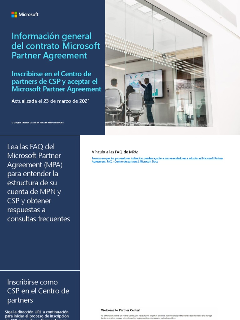 Enroll As A CSP Indirect Reseller and Accept The Microsoft Partner ...