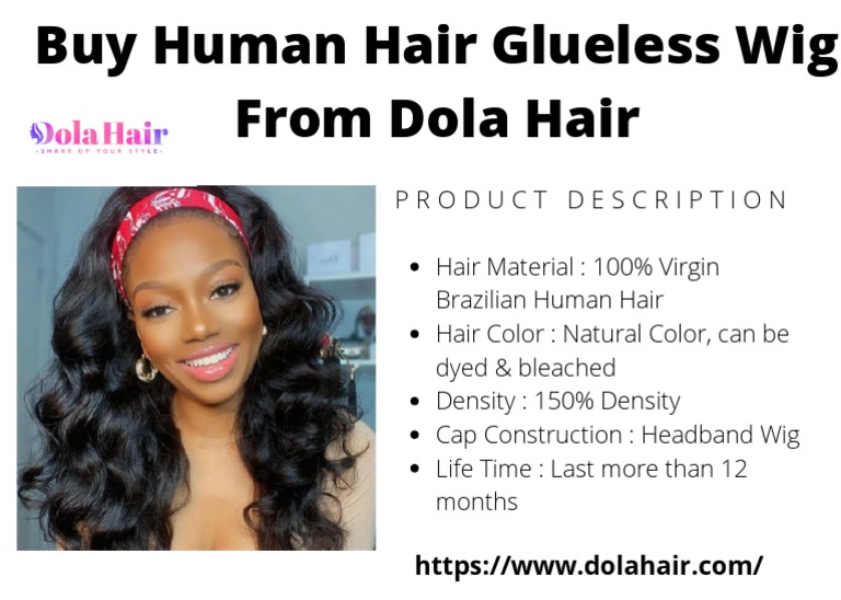 Buy Human Hair Glueless Wig From Dola Hair | PDF | Career & Growth