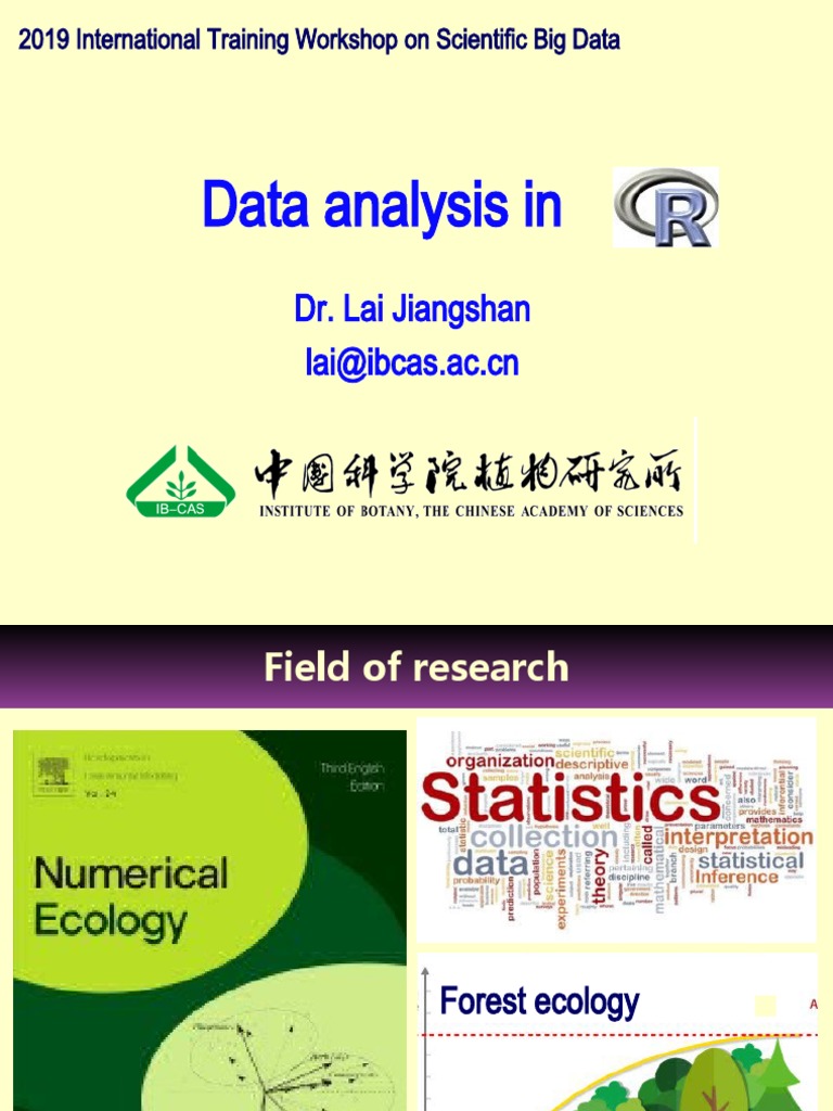 Data Analysis In: Dr. Lai Jiangshan Lai@ibcas - Ac.cn | PDF | R ...