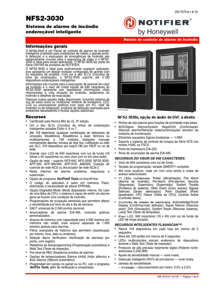 NFS2 3030 Datasheet | PDF | Rede de computadores | Placa de circuito impresso