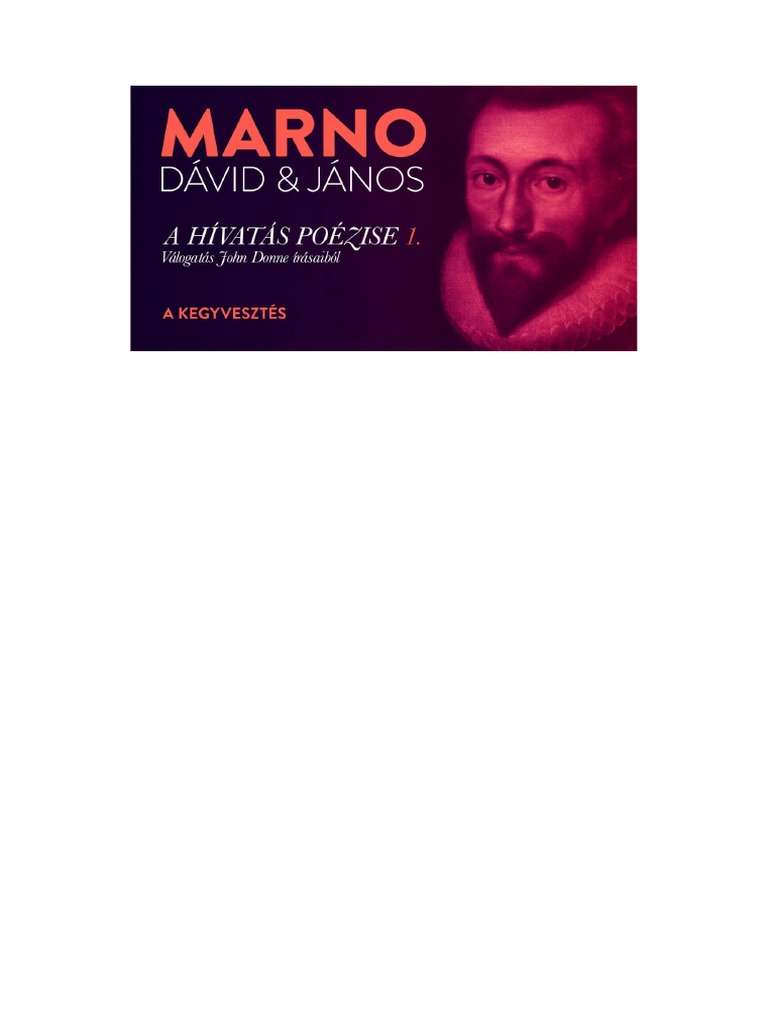 Donne John - Írásai - Marno János És Dávid | PDF