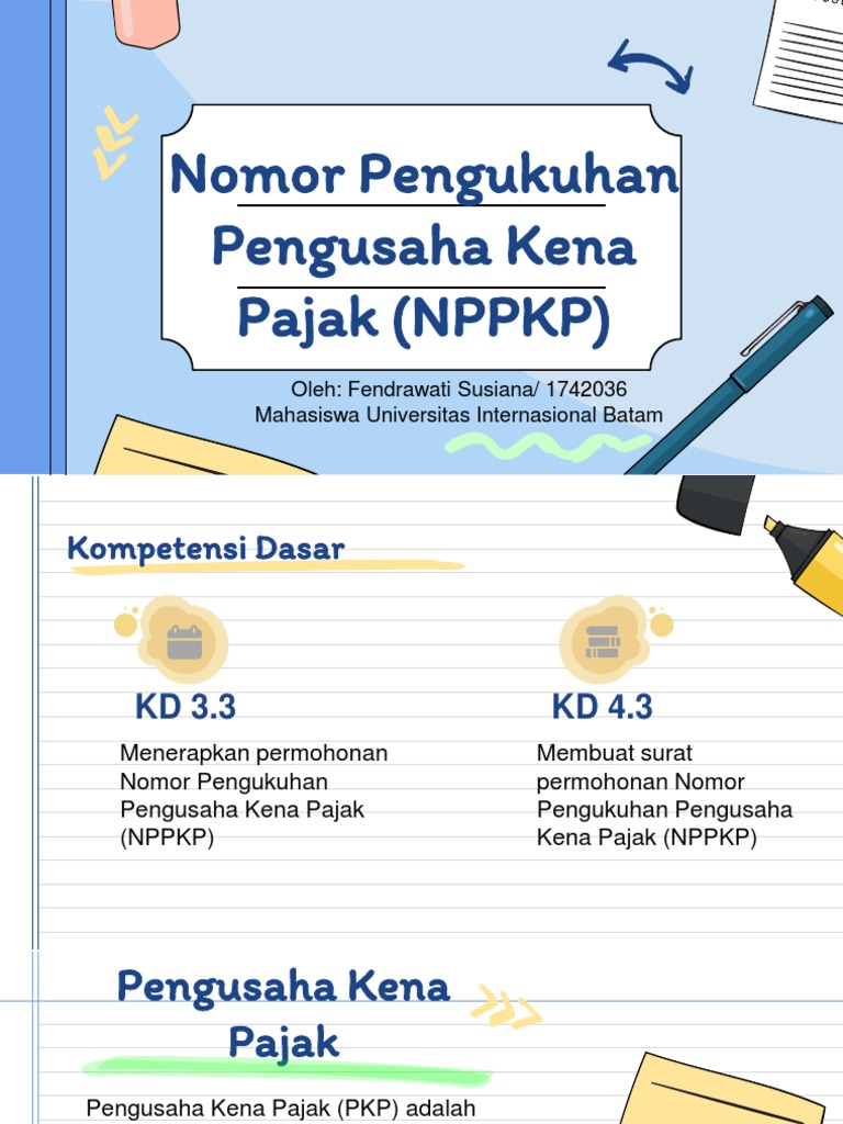 Memperoleh Identitas Pengusaha: Permohonan Nomor Pengukuhan Pengusaha ...