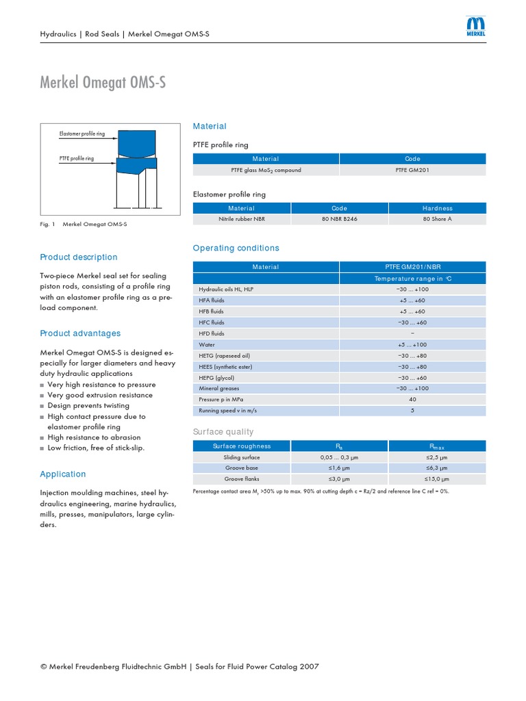 Merkel Omegat OMS-S 01 | Download Free PDF | Mechanical Engineering ...