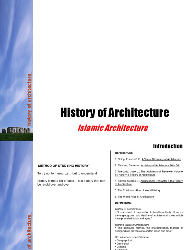 Islamic Architecture | PDF | Mosque | Dome