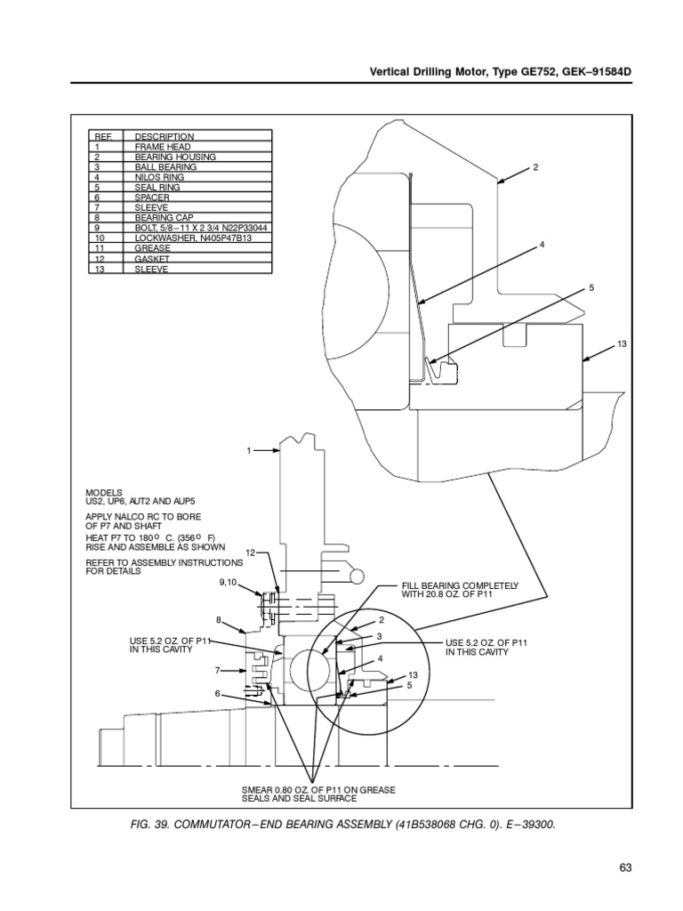 Ge Ge752 User Manual 63 64 | PDF | Equipment | Machines
