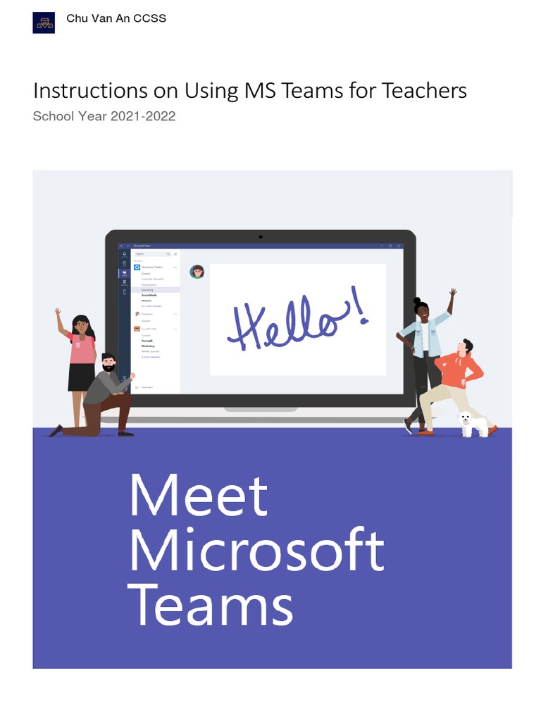 Instructions On Using MS Teams For Teachers: School Year 2021-2022 ...