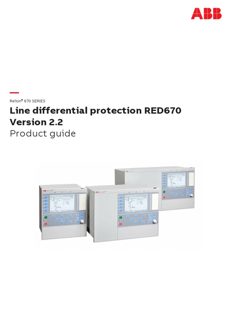 Red 670 2.2 | PDF | Power (Physics) | Power Engineering