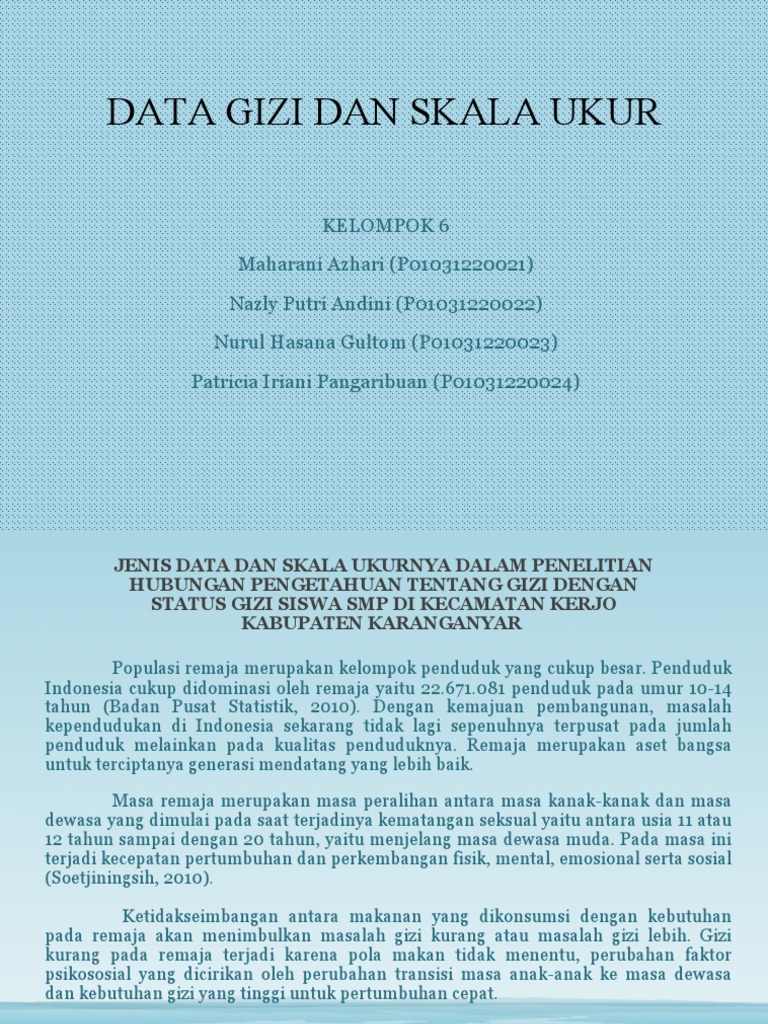 Statistik Kelompok 6 Div 3a | PDF | Pengembangan Diri