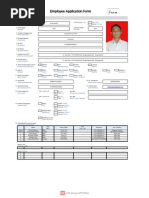 Job Application Form (JAF) | PDF