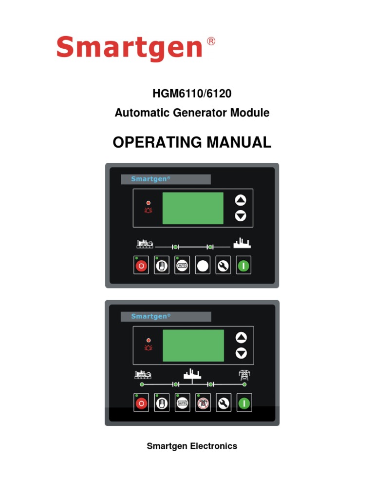 MANUAL SMARTGEN HGM6100 - v2.0 - en | PDF