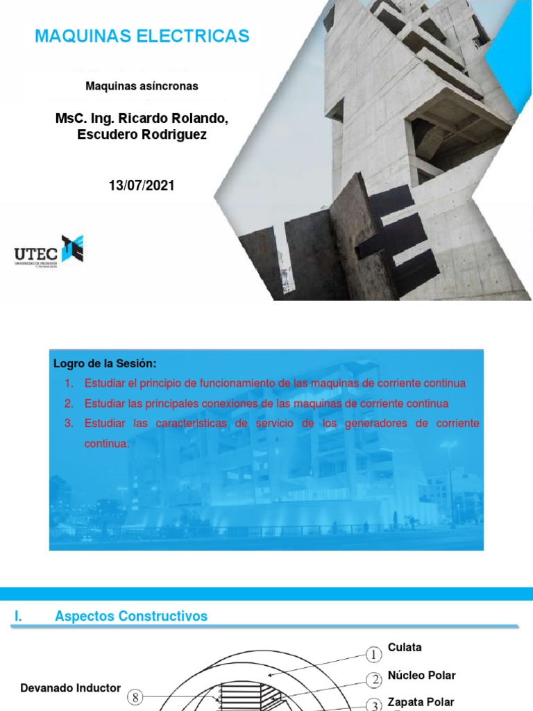 Maquinas Electricas S12 | PDF | Generador eléctrico | Inductor