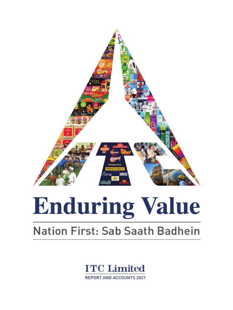 ITC Report and Accounts 2021 | PDF | Financial Statement | Sustainability