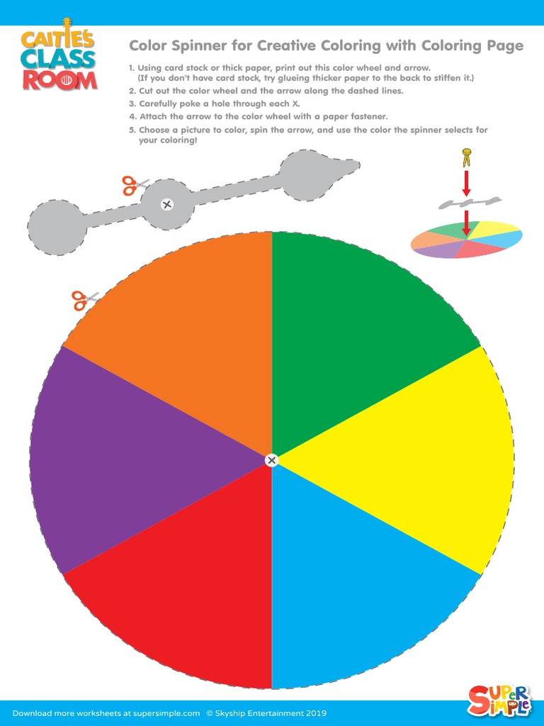 Classroom Game Color Spinner | PDF