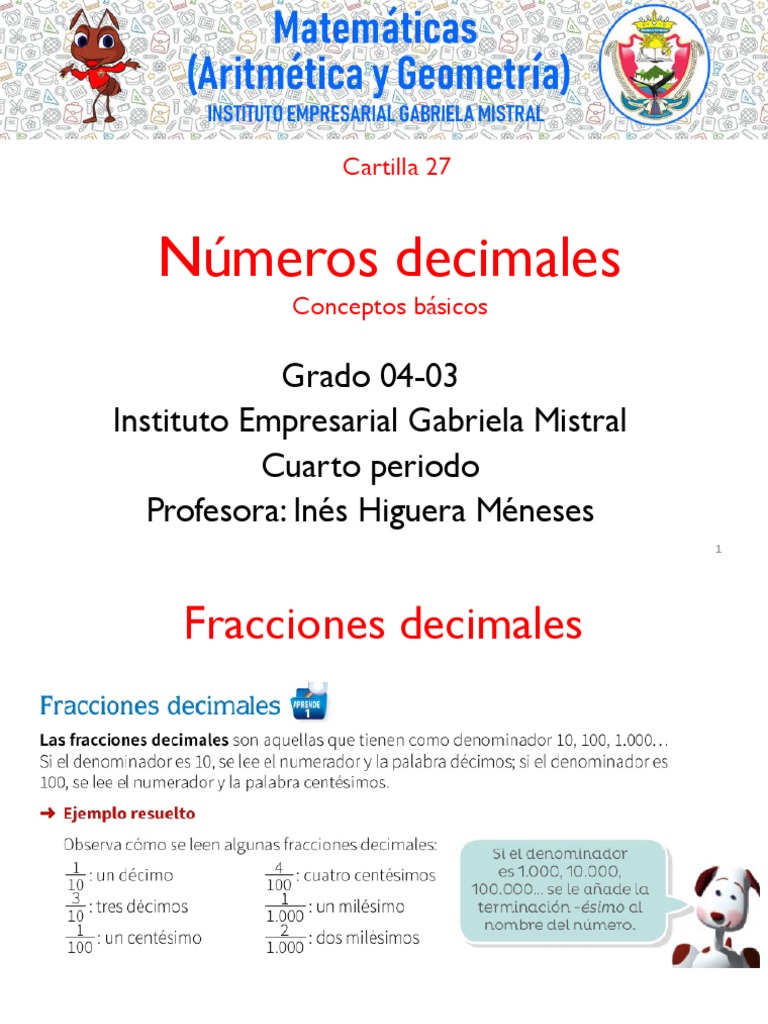 Decimales - 4 | PDF