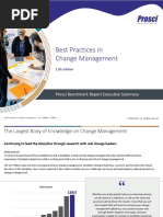 Prosci Change Management Plan Template | PDF | Change Management | Business
