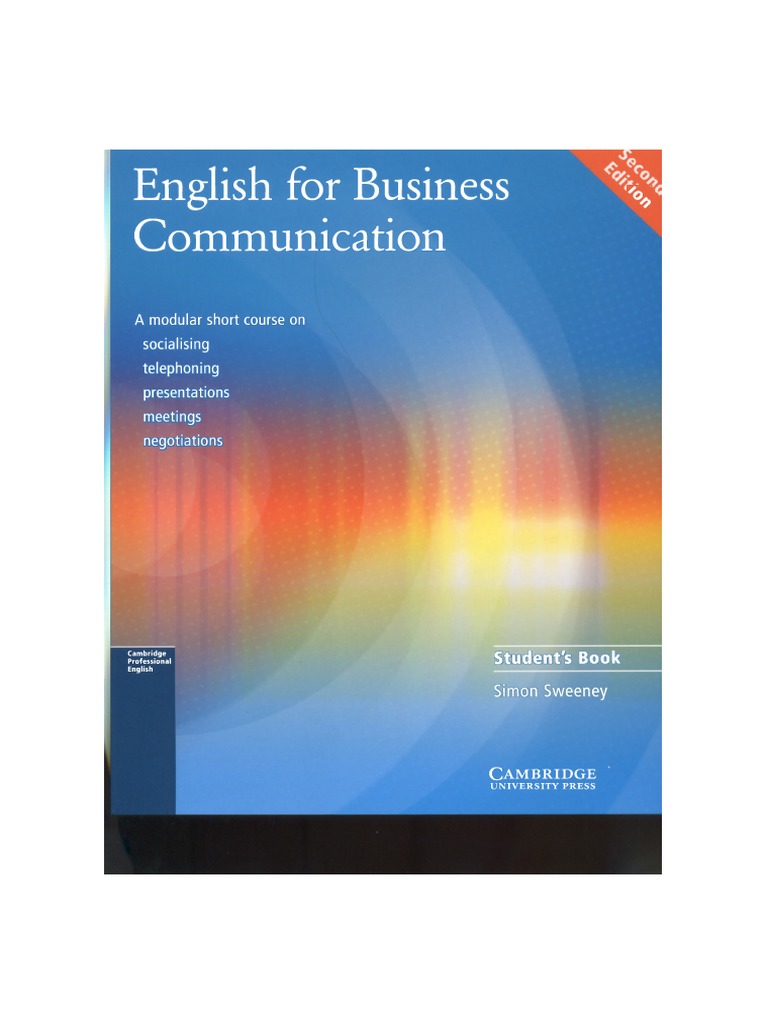 English For Business Communication SB Module 1 | PDF | Negotiation ...