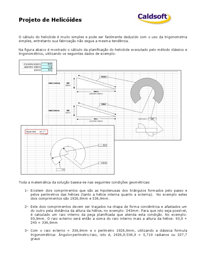 Helicoide | PDF | Cálculo | Trigonometria