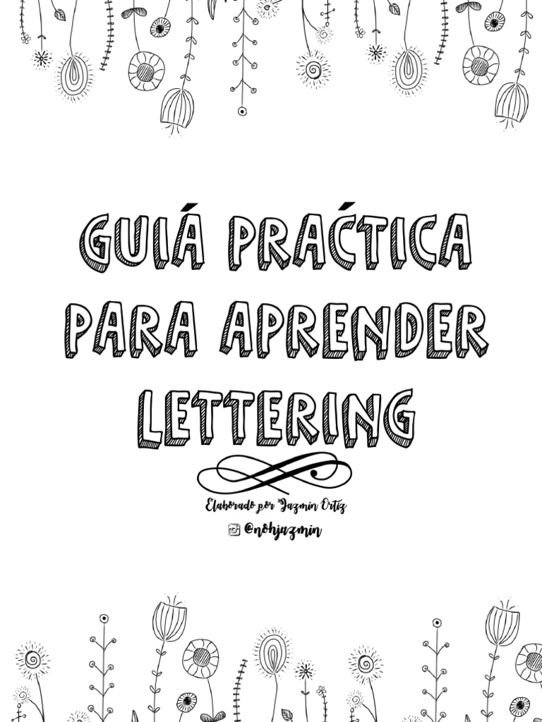 Guía Práctica Lettering | PDF