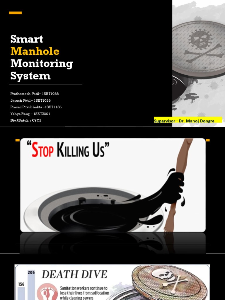 Smart Manhole Monitoring System | PDF | Internet Of Things | Computing