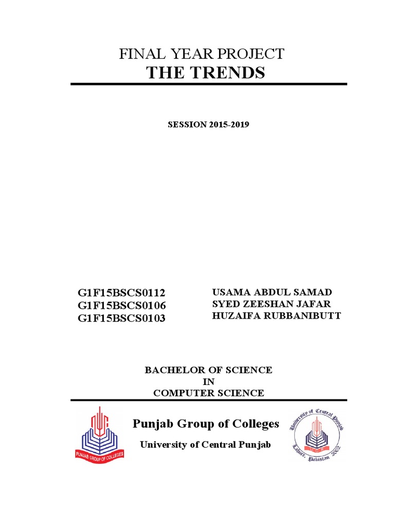 Fyp Final Report | PDF | Use Case | Websites