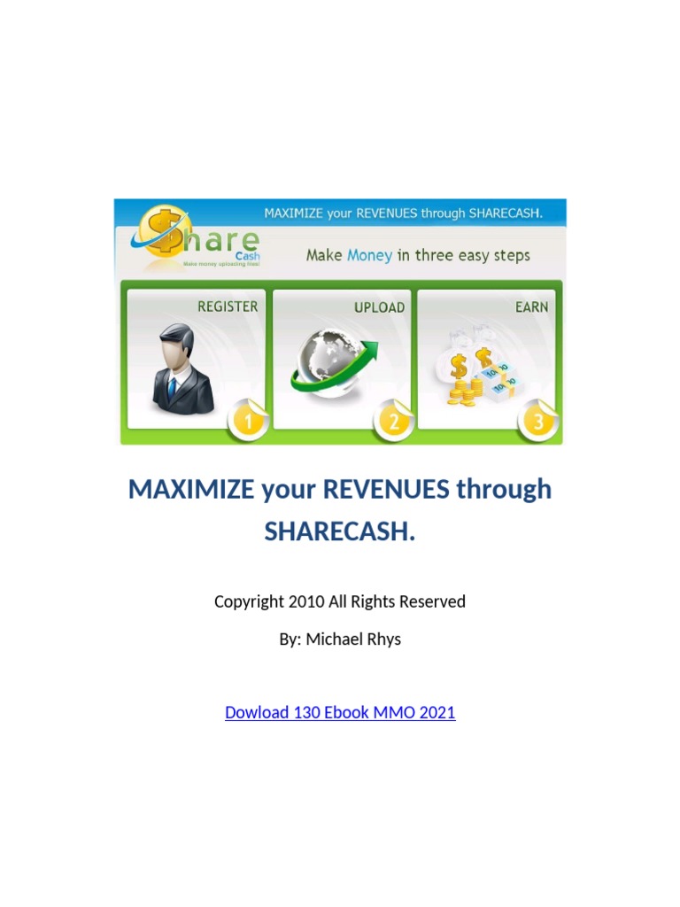 30$/day Amazing Sharecash Method | PDF | Search Engine Optimization ...