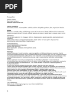 Clarinase Repetabs: Dosage & Use | PDF | Pharmacokinetics | Stimulant