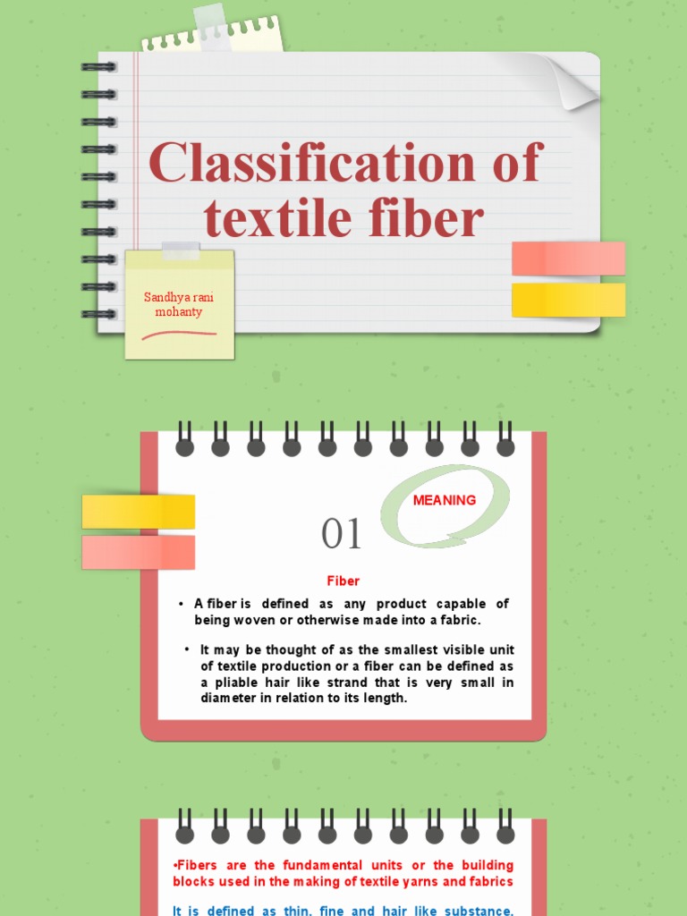 1.classification of Textile Fiber | PDF | Fibers | Textiles