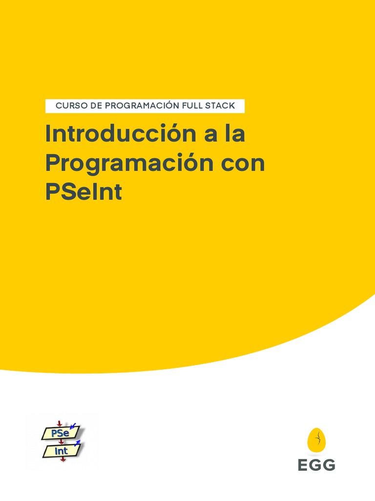 1- Guía PSeInt | PDF | Algoritmos | Lenguaje de programación