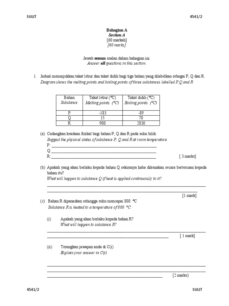 Soalan KBAT K2 Kima Hulu Perak | PDF