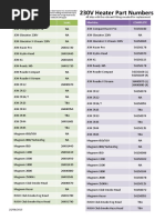 Carrier Spare Part List | PDF
