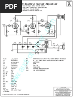Fender "Champ Amp" Model 5F1 Annotated Schematic | PDF