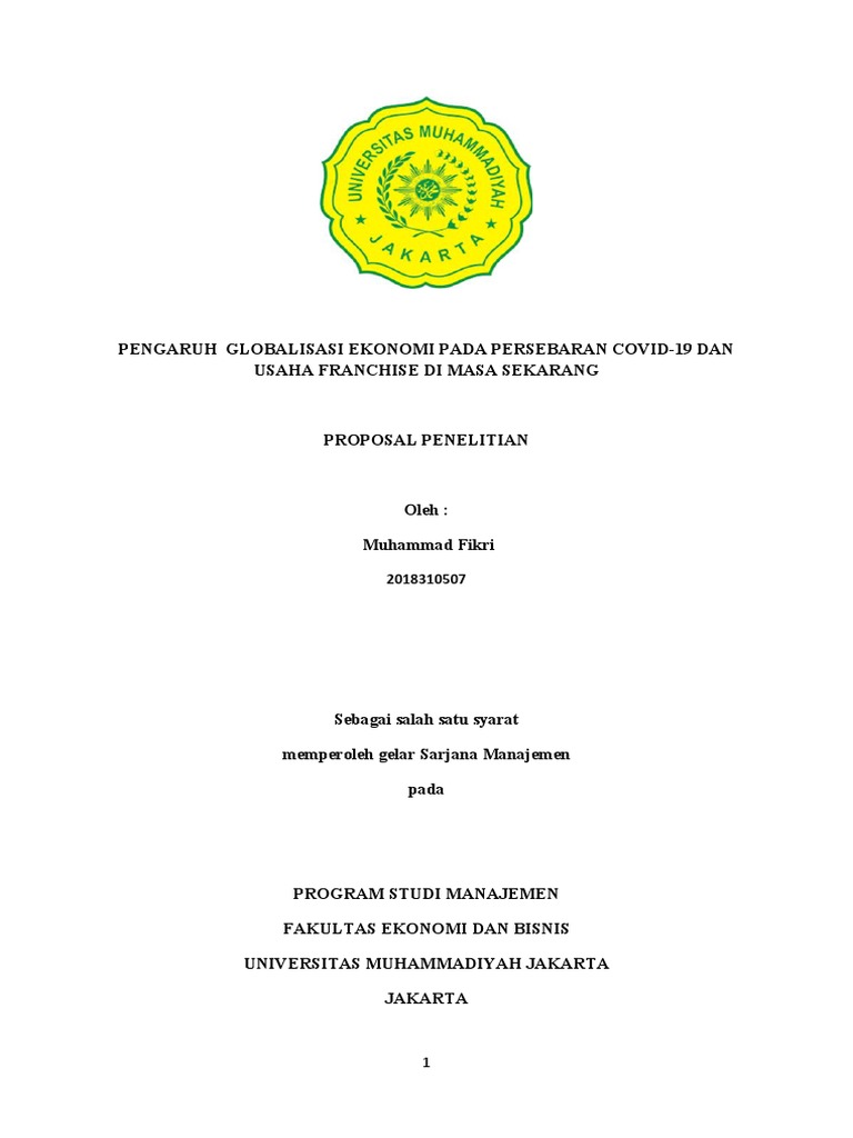 Muhammad Fikri Laporan Penelitian | PDF Muhammad Fikri Laporan Penelitian | PDF
