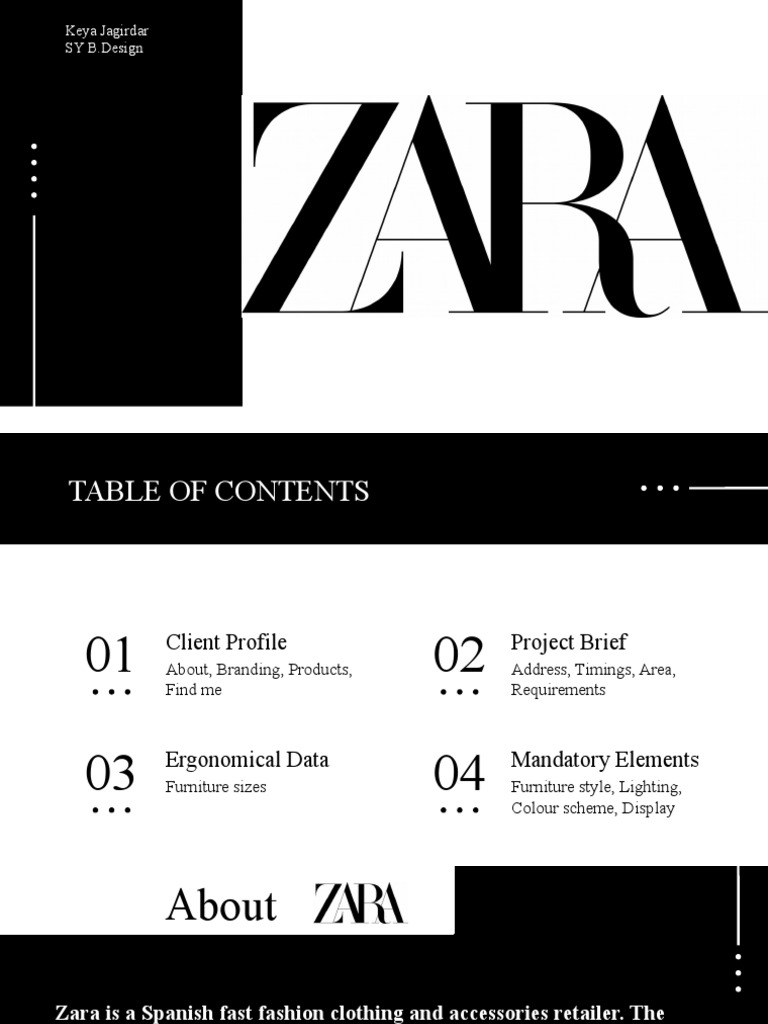 ZARA Profile | PDF