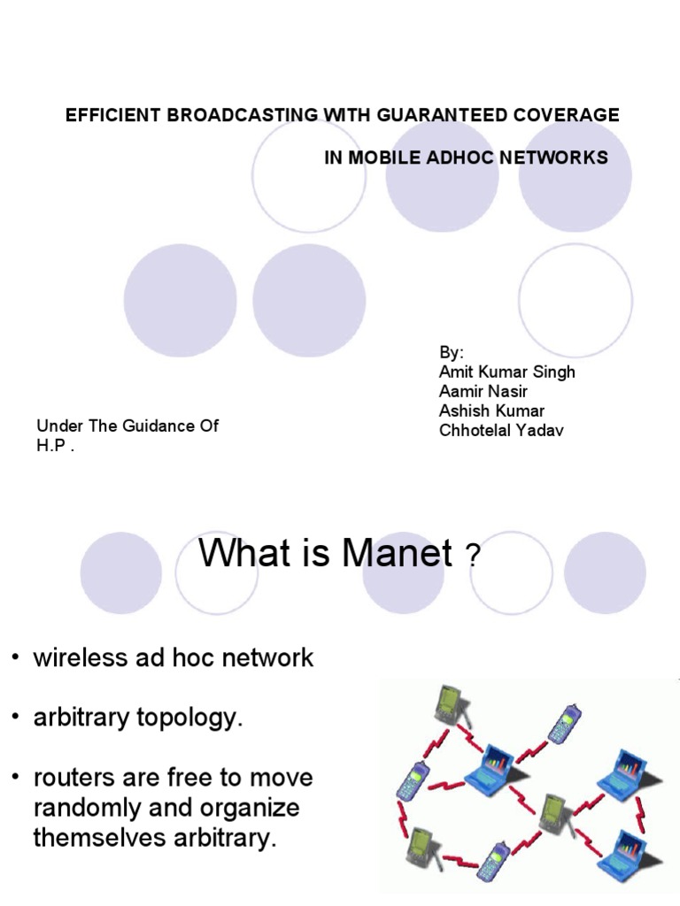 Efficient Double Coverage Broadcast Algorithm for Guaranteed Coverage in Mobile Ad Hoc Networks ...