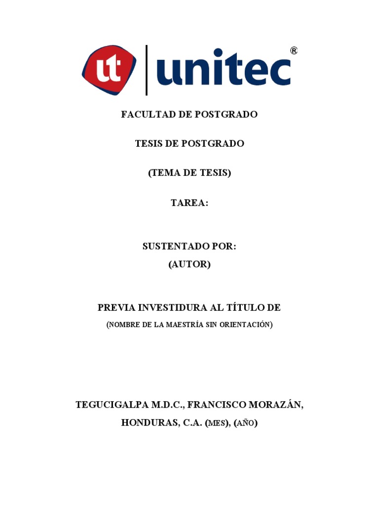Portada para Tareas | PDF